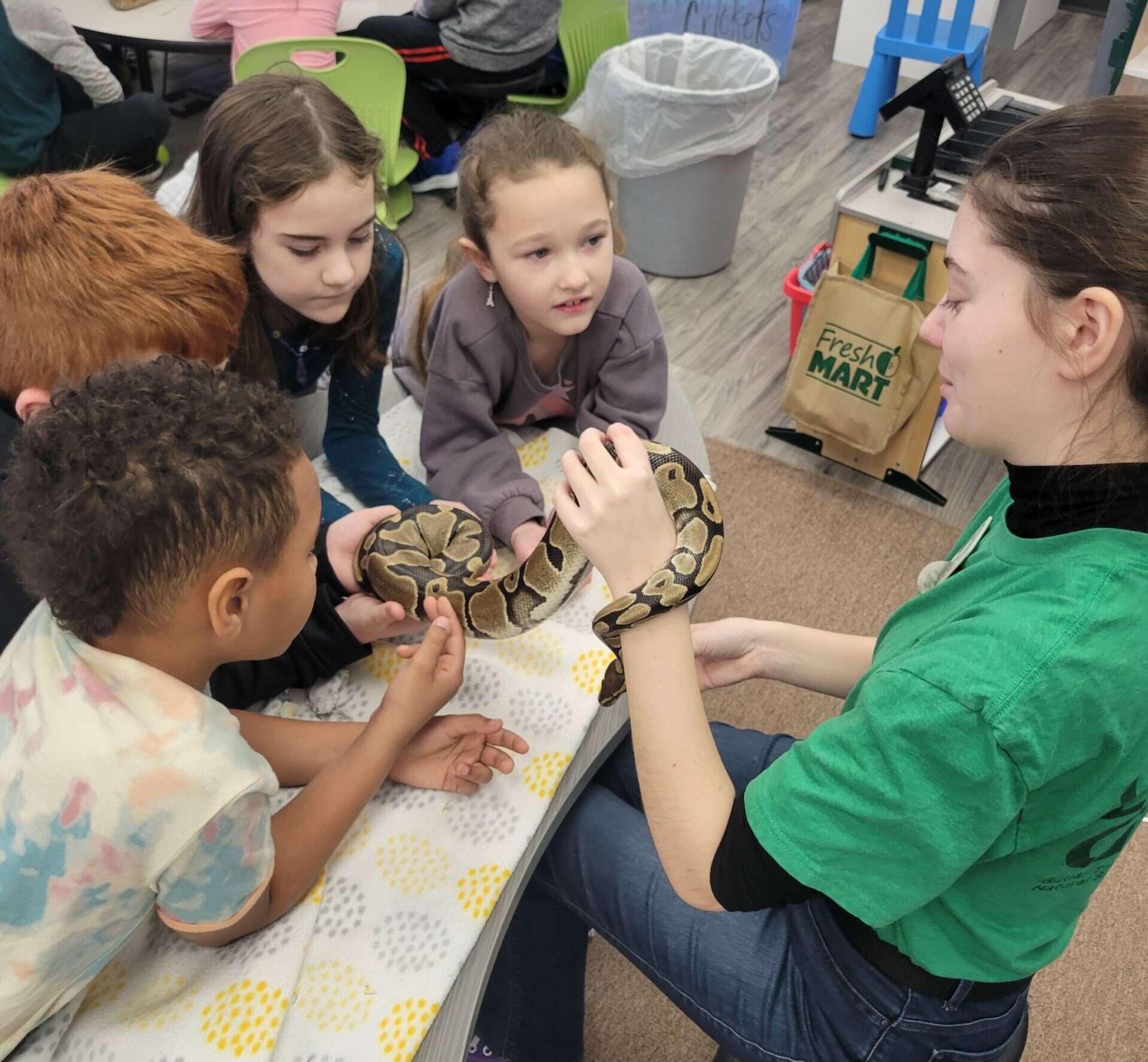 Veterinary Science Students Share Knowledge and Creatures at Miller ...