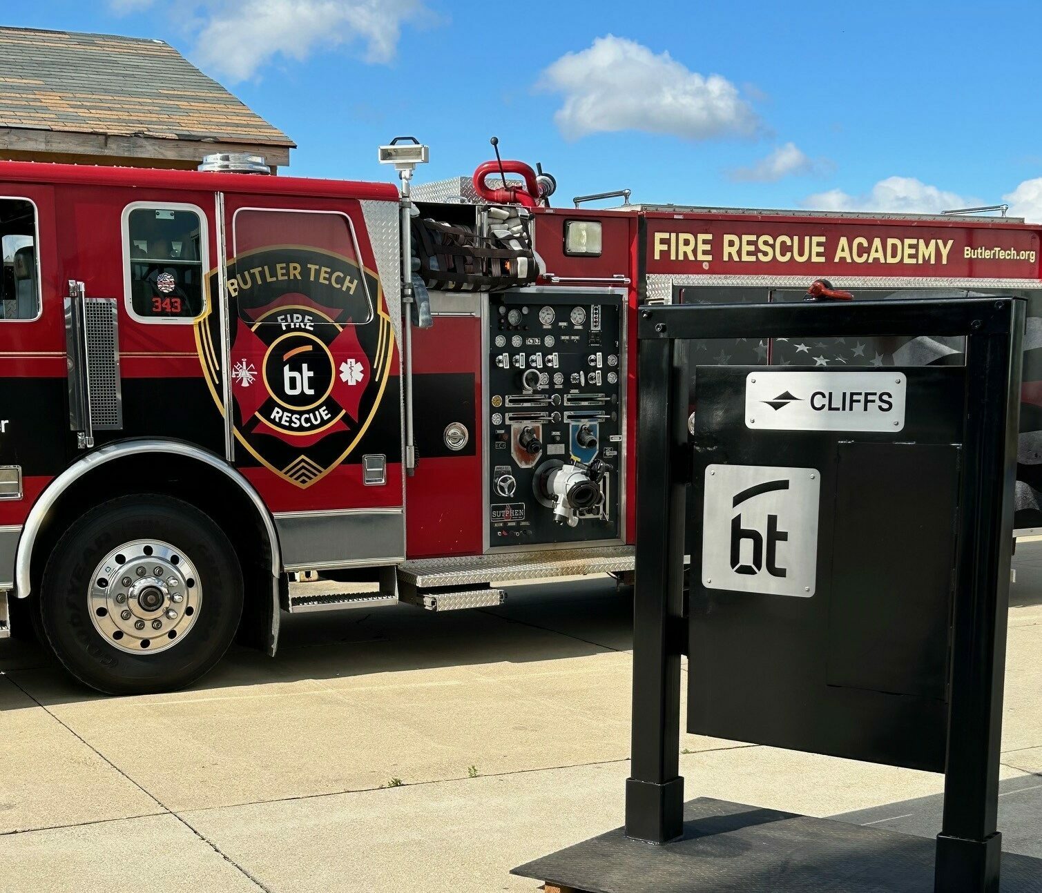 Butler Tech Receives Forcible Entry Door Simulator from Cleveland ...