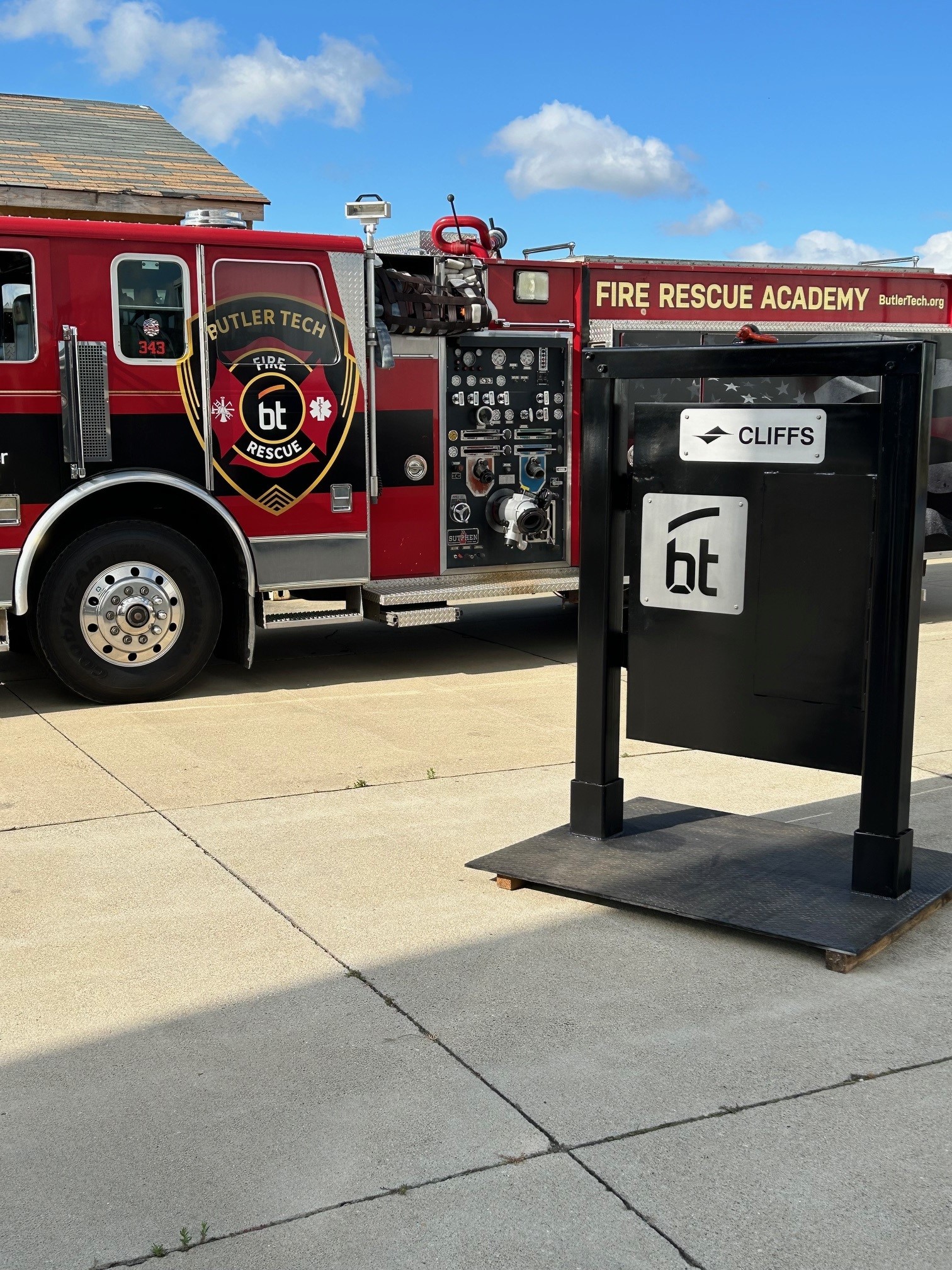 Butler Tech Receives Forcible Entry Door Simulator from Cleveland ...
